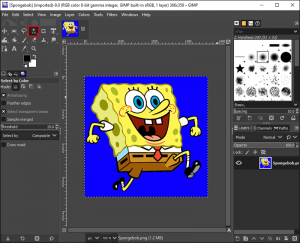 How to Make a Background Transparent in GIMP