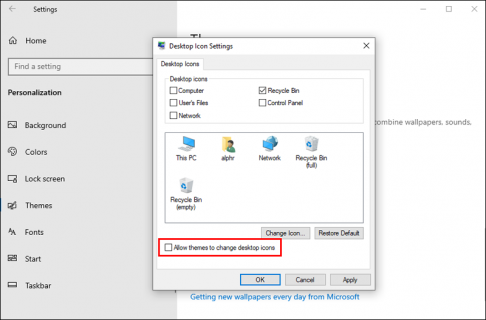 How To Lock Desktop Icons in Windows