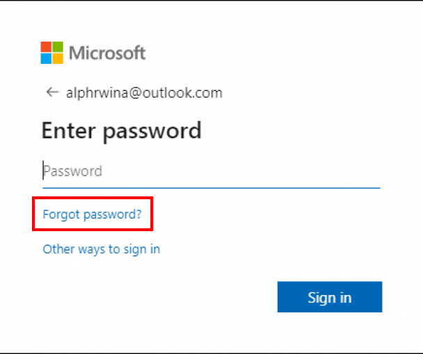 How to Reset and Change Your Microsoft Password