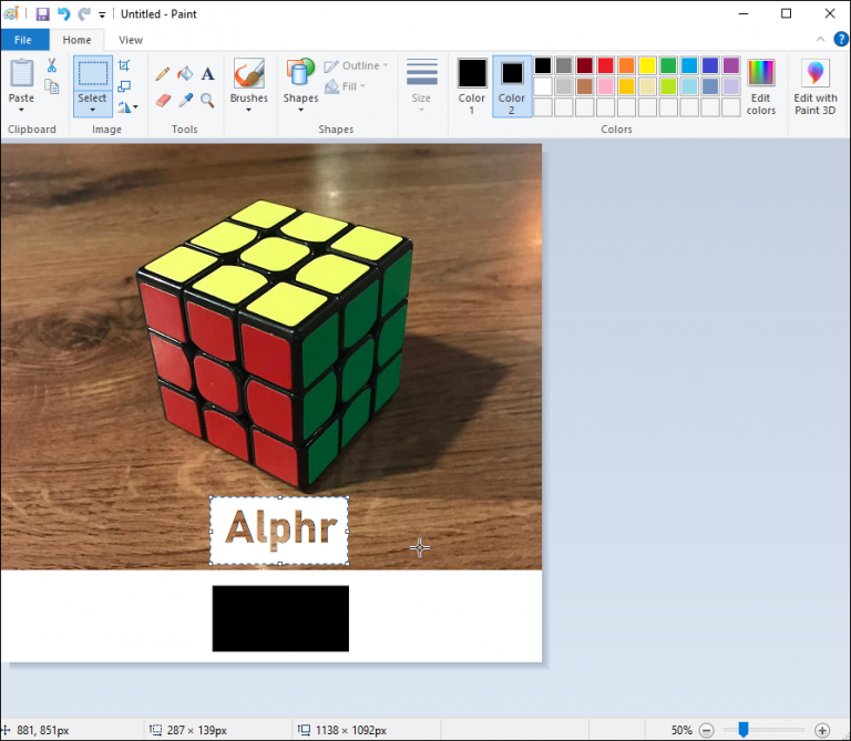 How to Make a Transparent Background in MS Paint