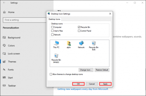 How To Lock Desktop Icons in Windows