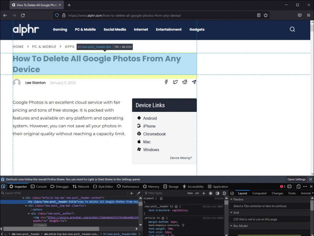 How to Edit the Text on Any Website