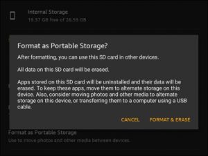 How to Use an SD Card With a Fire Tablet