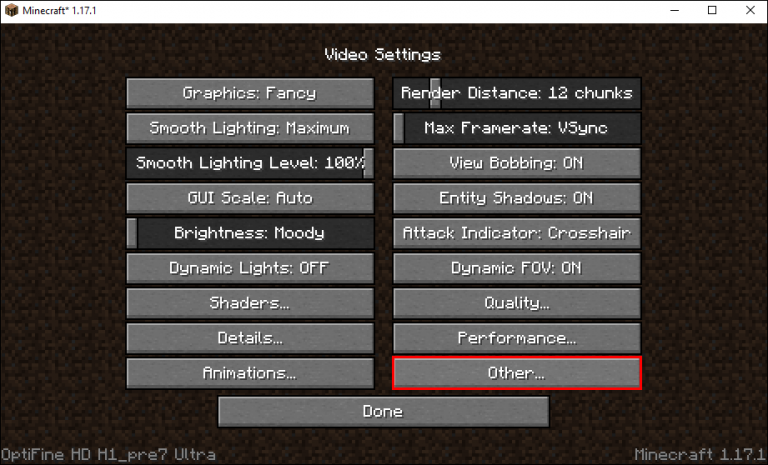 How to Check FPS in Minecraft
