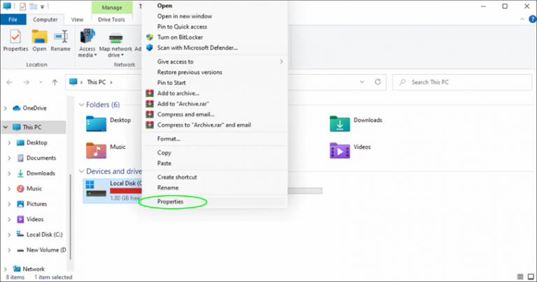 How to Clean Up the C Drive in Windows