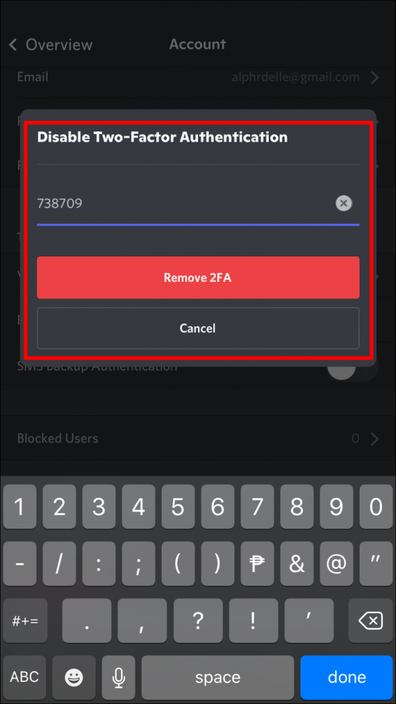 How to Turn On or Off 2FA on Discord