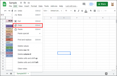 How to Copy a Sheet to Another Workbook in Google Sheets