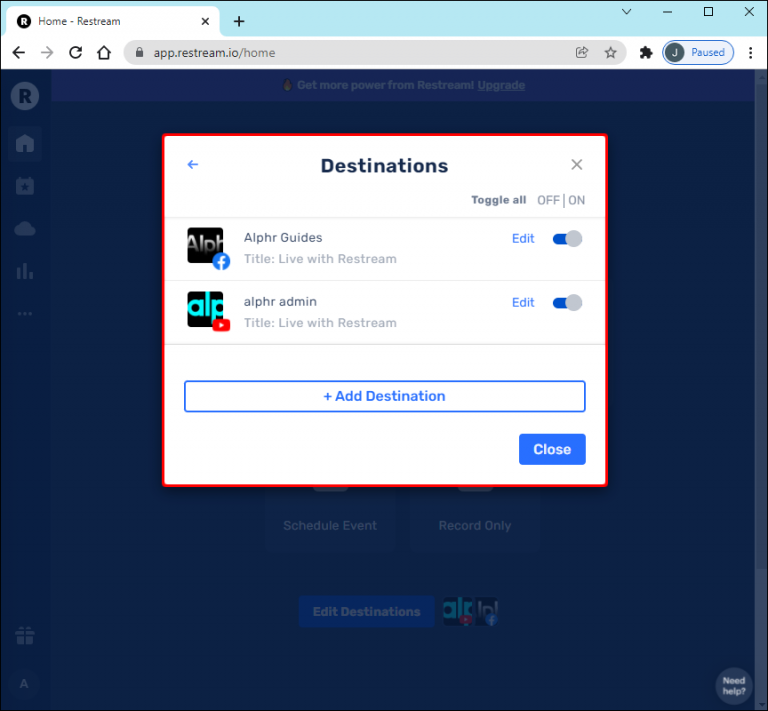 How to Stream Live on Facebook and YouTube at the Same Time