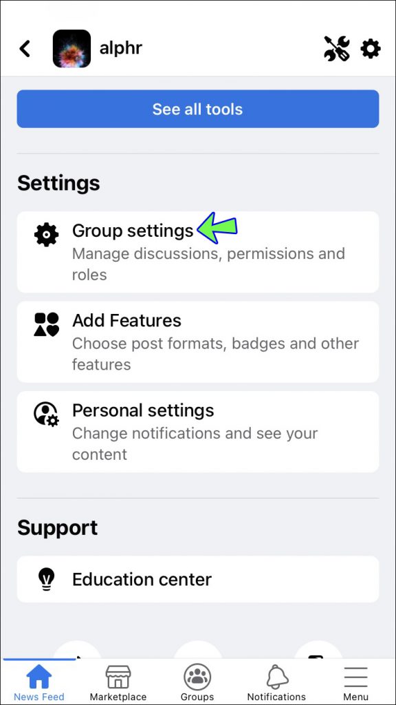 How to Edit the About Section of a Facebook Group