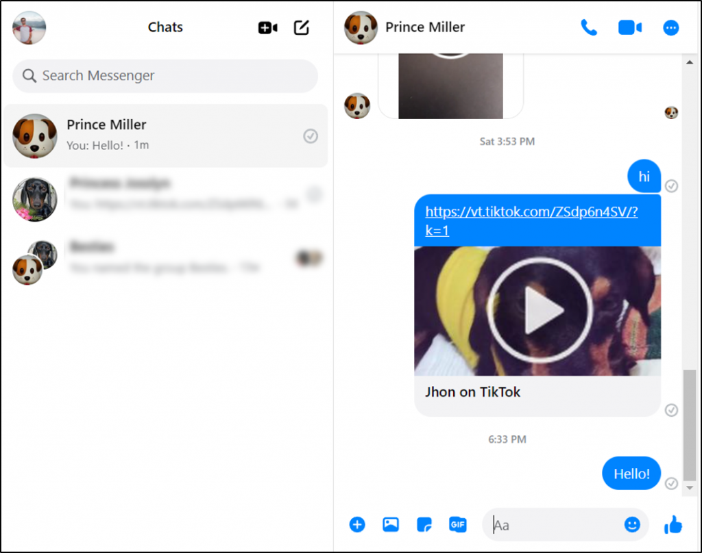 How To Send Attachments in Facebook Messenger