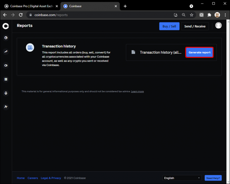 How to View Your Purchase History in Coinbase