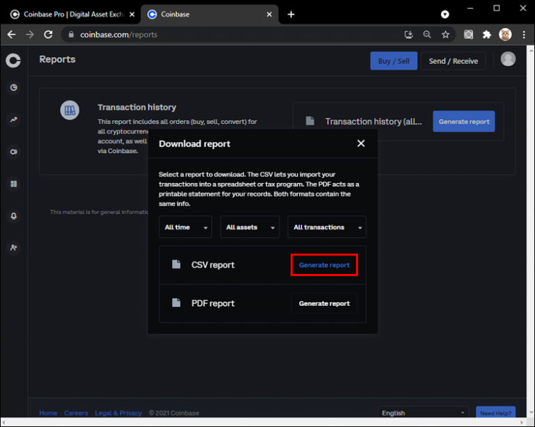How to View Your Purchase History in Coinbase
