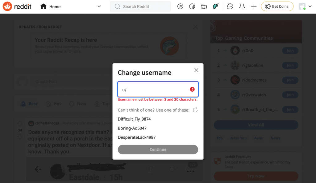 How to Change Your Username on Reddit