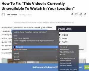 How to Check the Font Size & Face on a Website