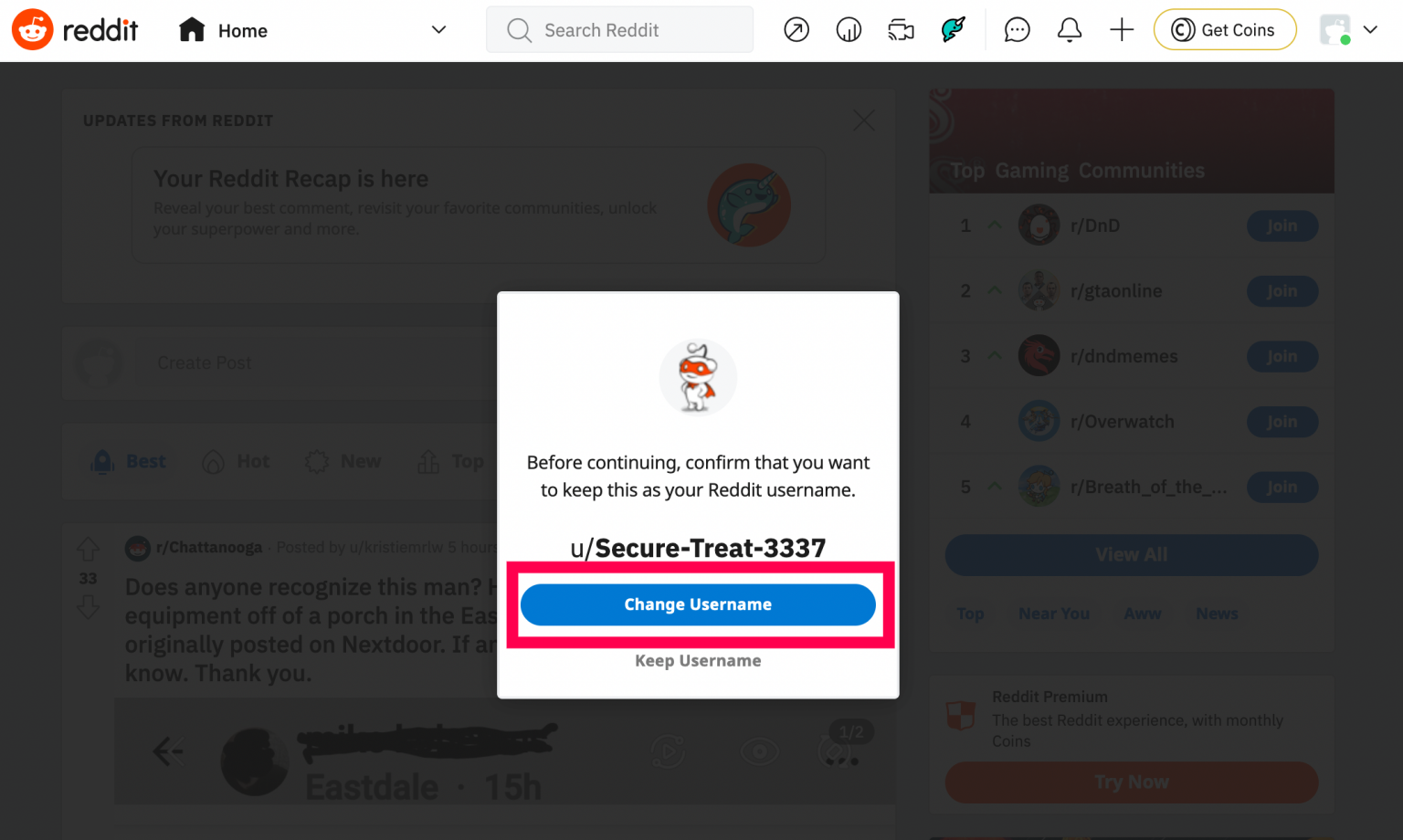 How to Change Your Username on Reddit