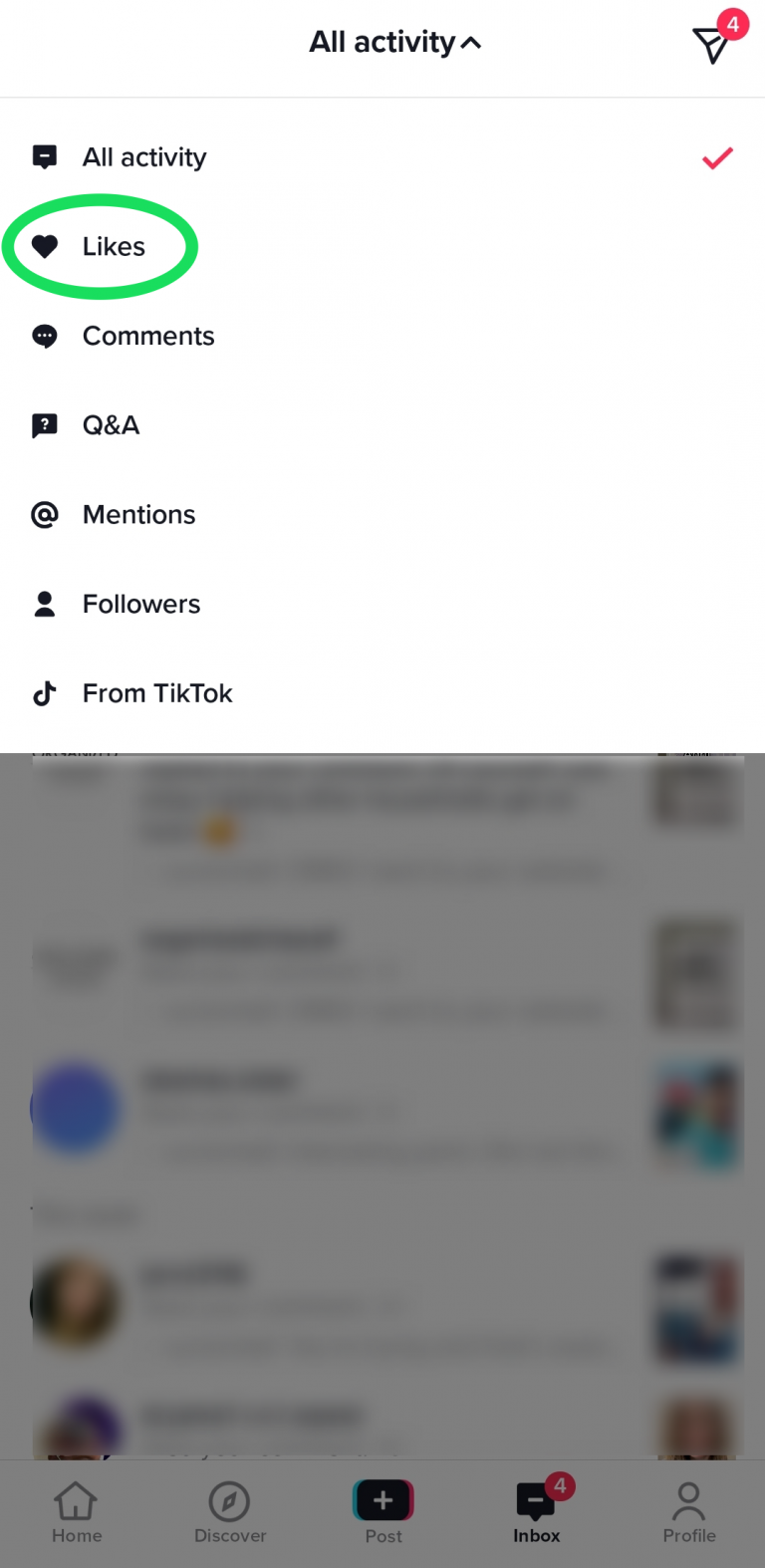 How To View Who Liked Your TikTok Videos