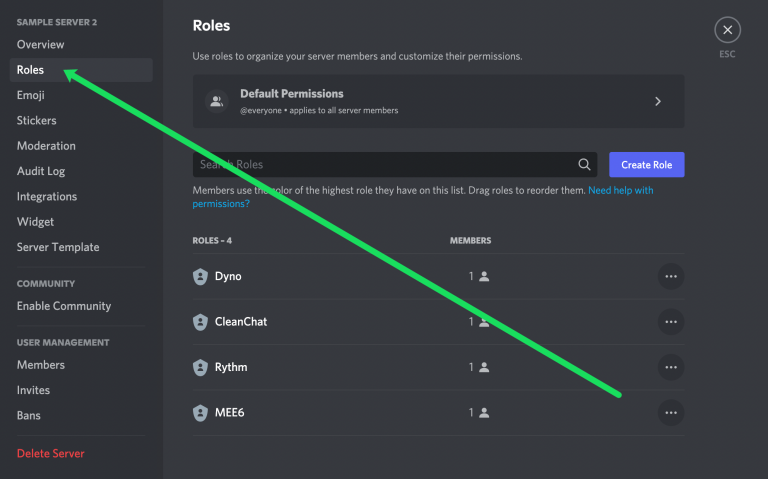 How to Add, Manage and Delete Roles in Discord