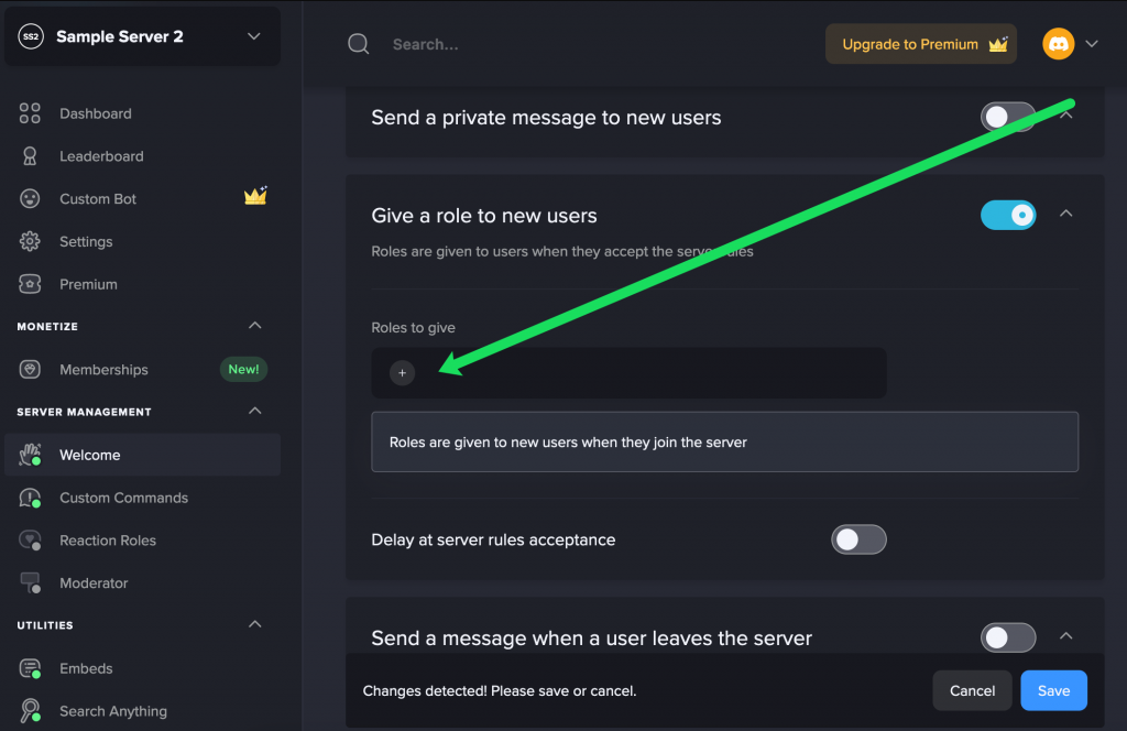 How to Automatically Give Roles in Discord