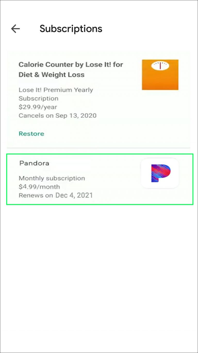 How to Cancel a Subscription in Google Play