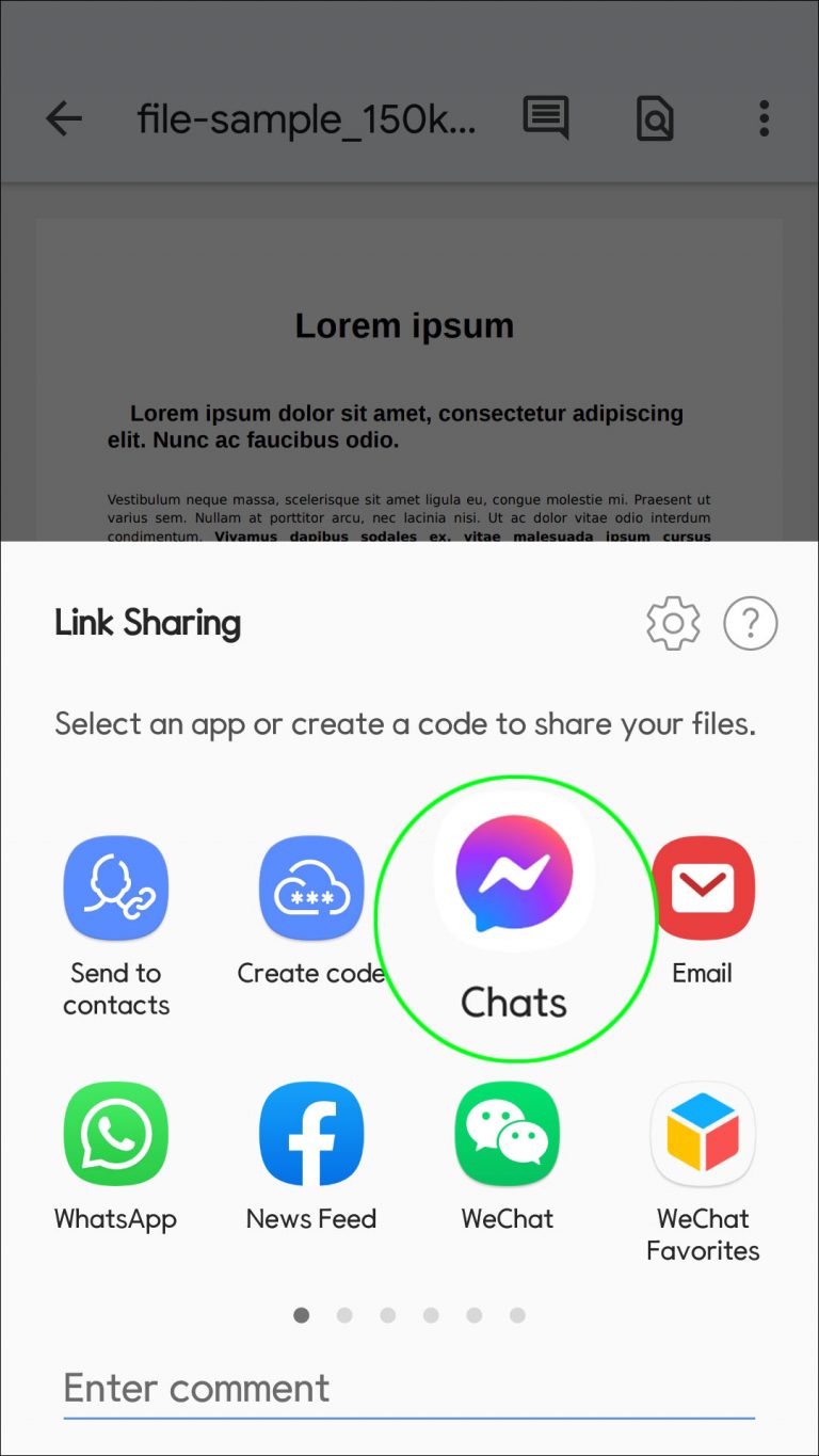 How To Send Attachments in Facebook Messenger