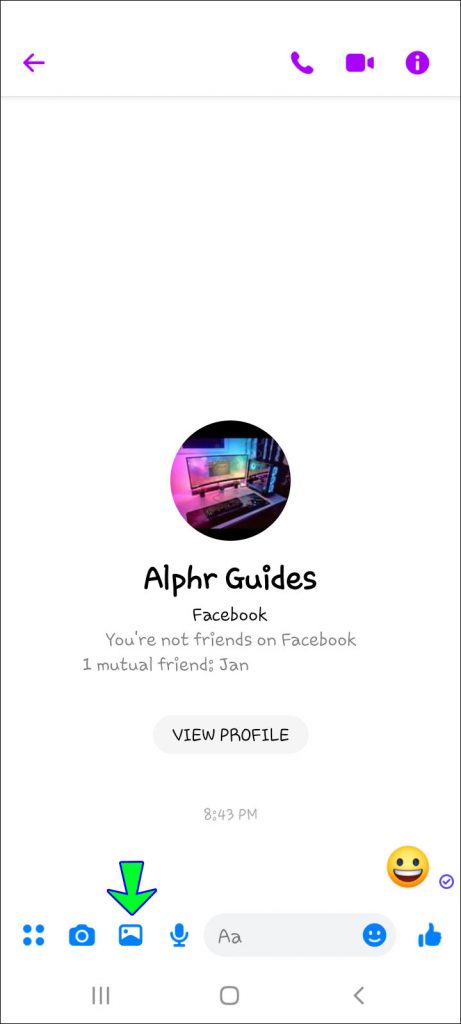 How To Send Attachments in Facebook Messenger