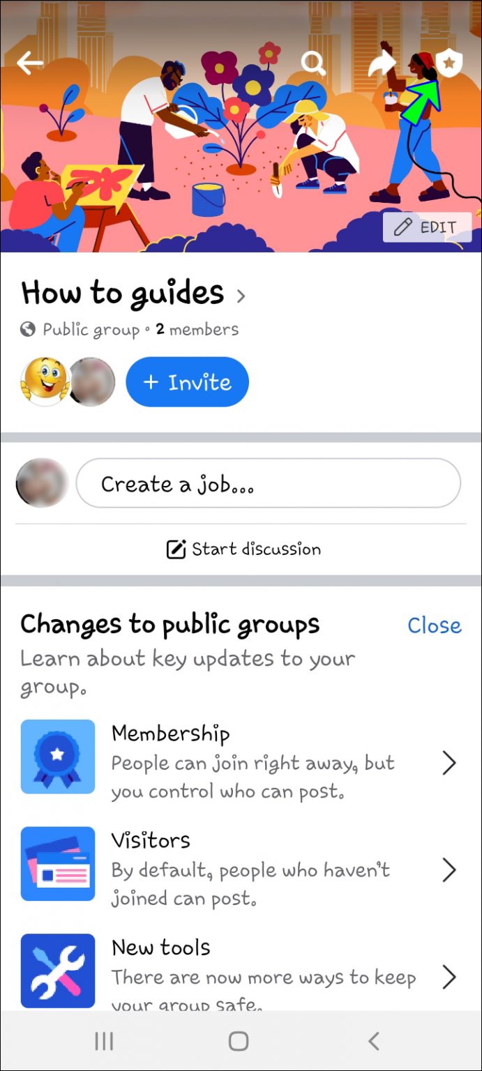 How to Edit the About Section of a Facebook Group