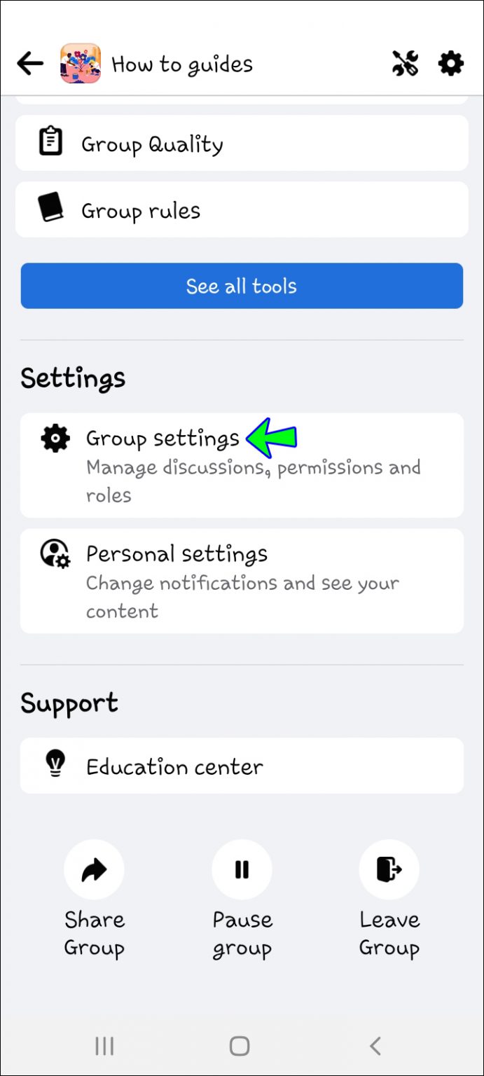 How to Edit the About Section of a Facebook Group