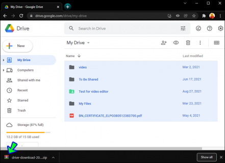How to Download All Files From Google Drive