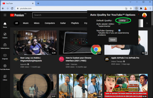 How to Change YouTube Video Quality Permanently