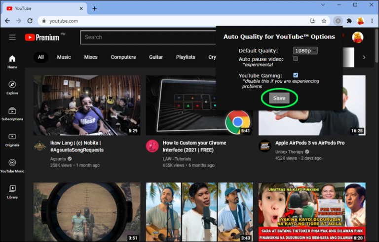 How to Change YouTube Video Quality Permanently