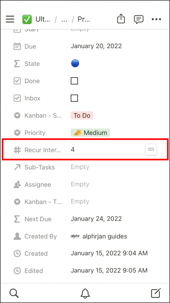 How to Setup Recurring Tasks With Notion