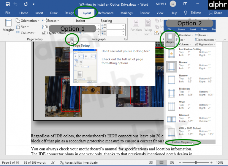 How to Make Just One Page Landscape in Word
