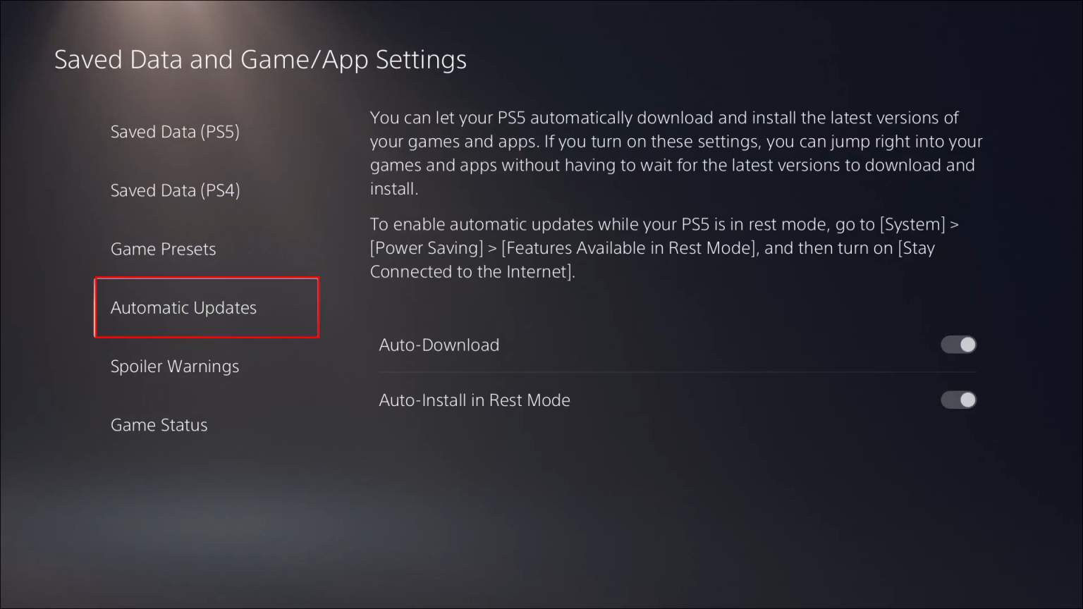 How to Check for Game Updates on a PS5