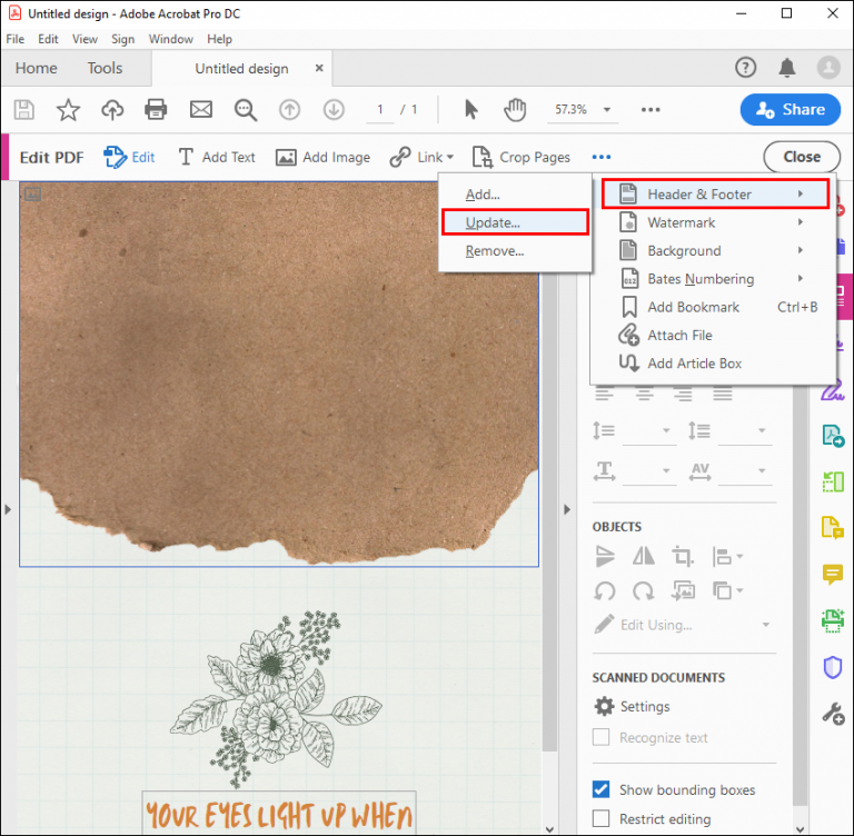 How to Add Page Numbers to a PDF