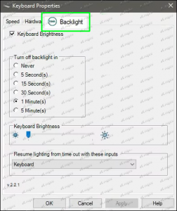 How to Set a Backlit Keyboard to Always On