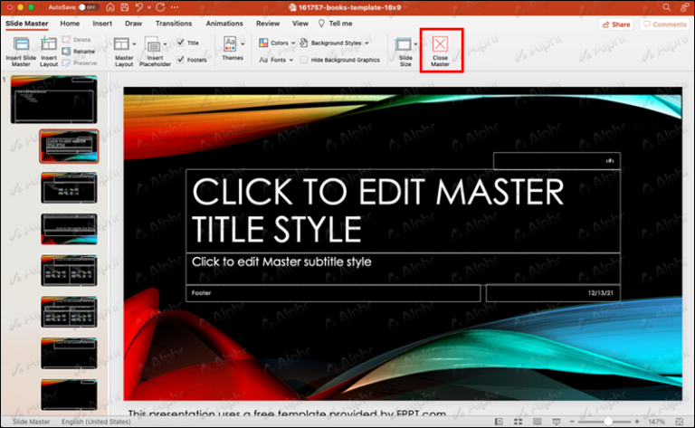 How to Edit the Master Slide in PowerPoint