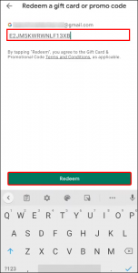 How to Redeem a Code in Google Play