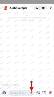 How to Send a Snapchat Voice Message