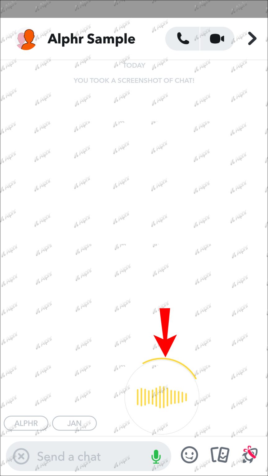 How to Send a Snapchat Voice Message
