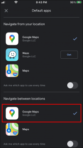 Can I Set Google Maps as the Default on an iPhone?