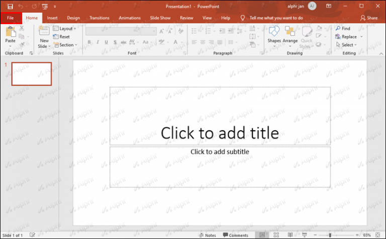 How to Edit the Master Slide in PowerPoint