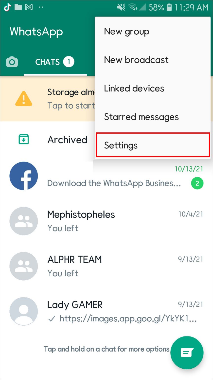How To Disable Calling in WhatsApp
