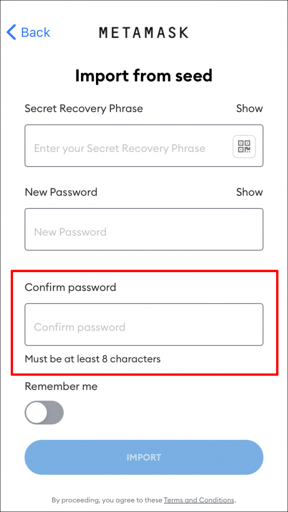 How to Change a MetaMask Password