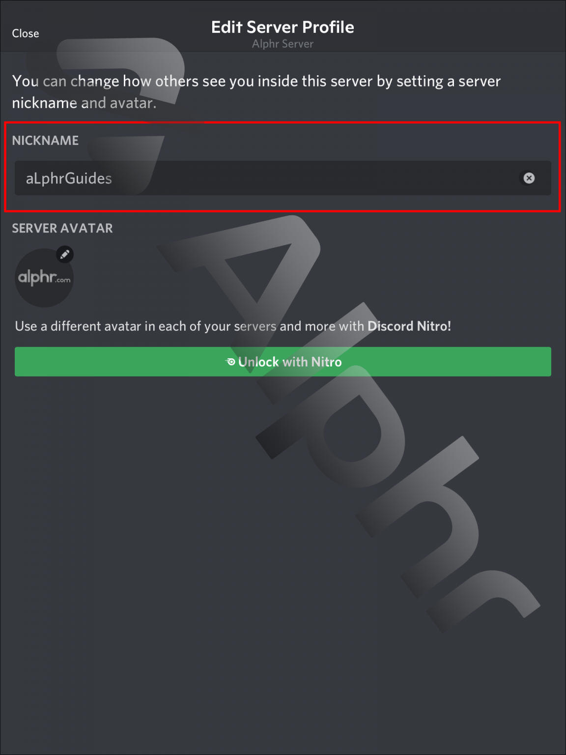 How to Set a Nickname in Discord