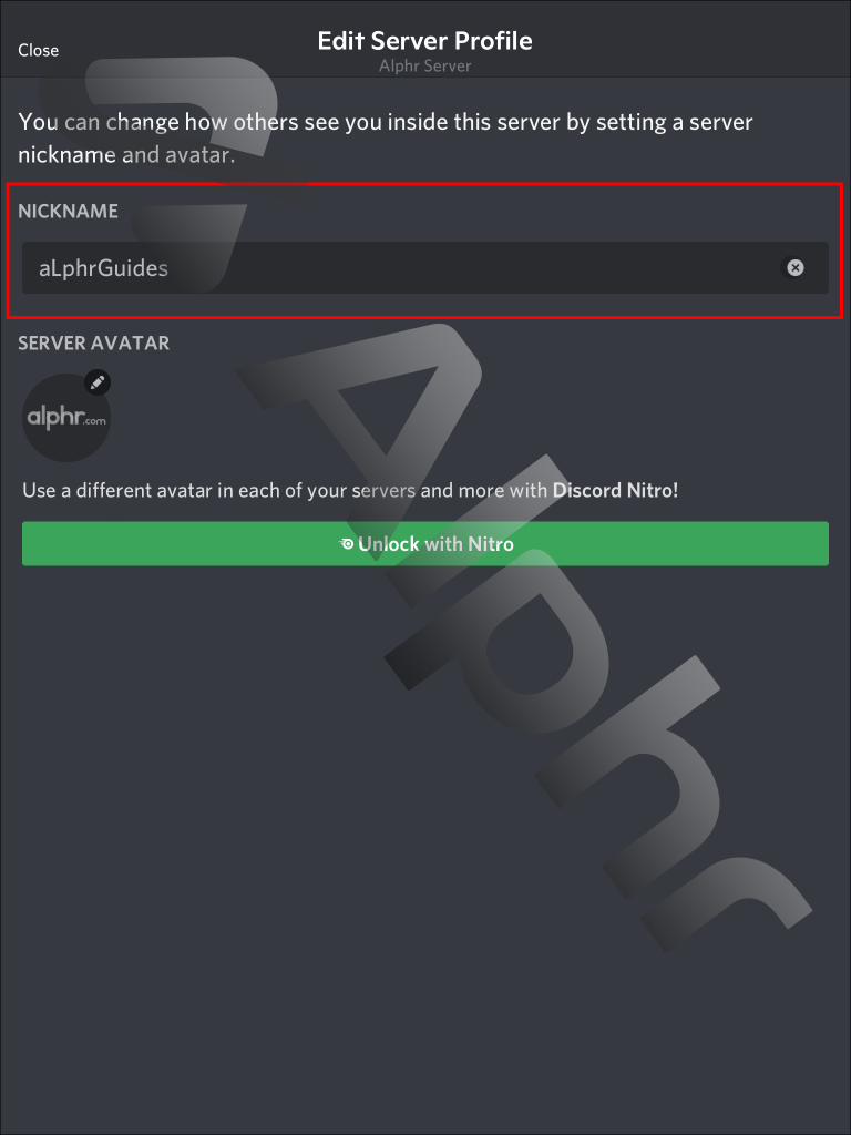 How to Set a Nickname in Discord