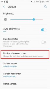How To Change the Font Size on an Android Device