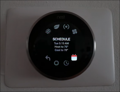 How to Create a Schedule With a Nest Thermostat