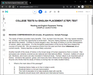 How To Have a PDF Read Aloud from a PC or Mobile Device