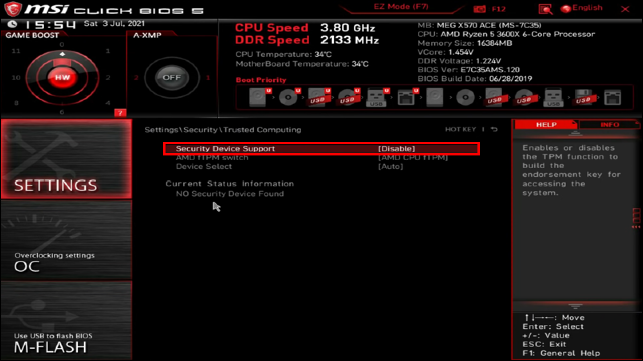 How to Enable TMP 2.0 in Windows