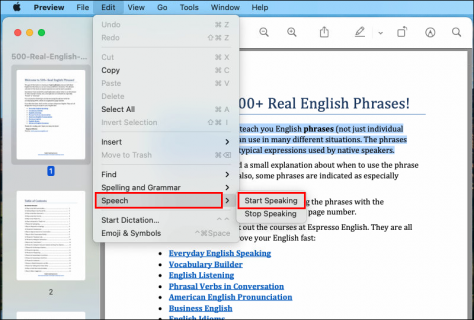 How To Have a PDF Read Aloud from a PC or Mobile Device